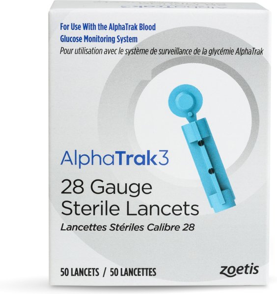 ALPHATRAK 3 28 Gauge Sterile Lancets for AlphaTrak 3 Blood Glucose ...