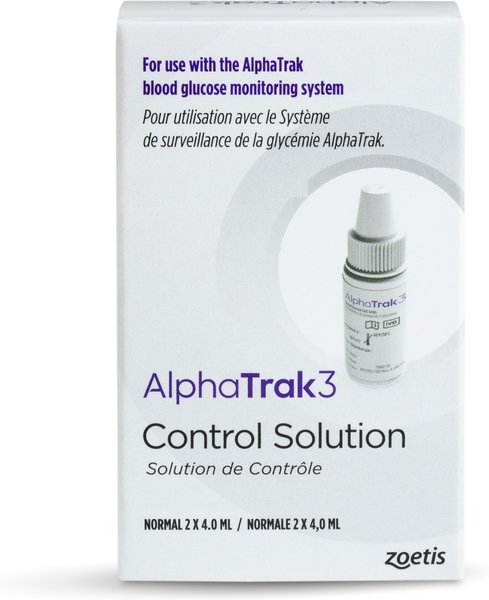 ALPHATRAK 3 Control Solution for AlphaTrak 3 Blood Glucose Meter, 4-mL ...
