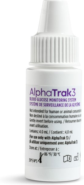 ALPHATRAK 3 Control Solution for AlphaTrak 3 Blood Glucose Meter, 4-mL ...