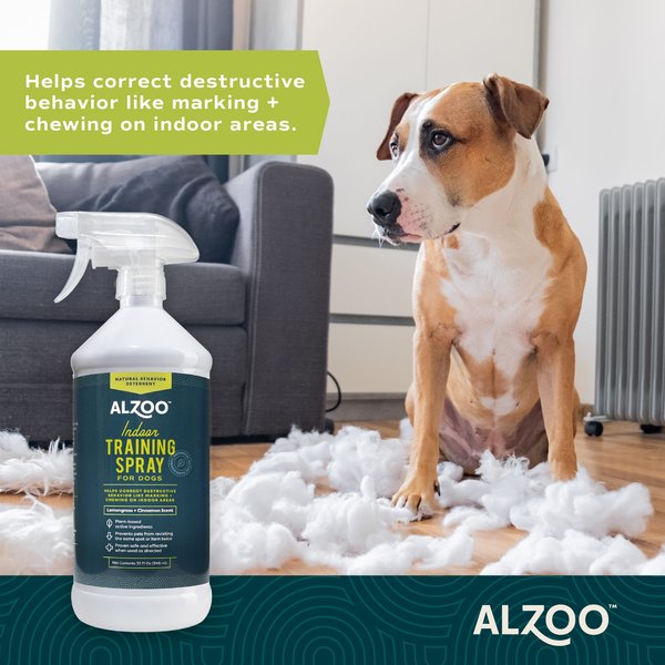 ALZOO Indoor Dog Training Spray, 32-fl oz bottle - Chewy.com