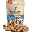 Discontinued - AMAZING DOG TREATS Adult 6-inch Beef Braided Collagen ...