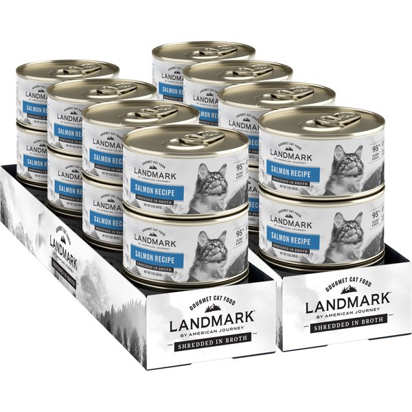AMERICAN JOURNEY Landmark Chicken Recipe in Broth Grain-Free Canned Cat ...