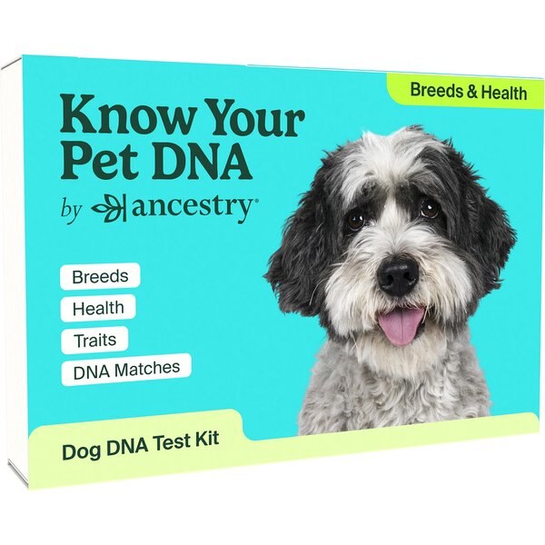 ANCESTRY Breed Identification & Genetic Health Screening DNA Test Kit ...