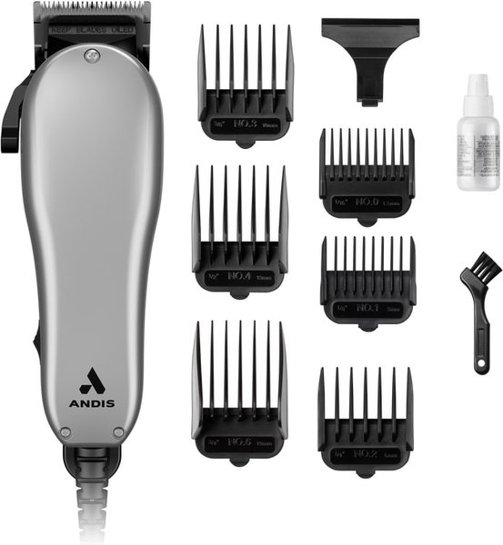 ANDIS Easy Clip Multi-Style Dog Grooming Clippers, Silver - Chewy.com