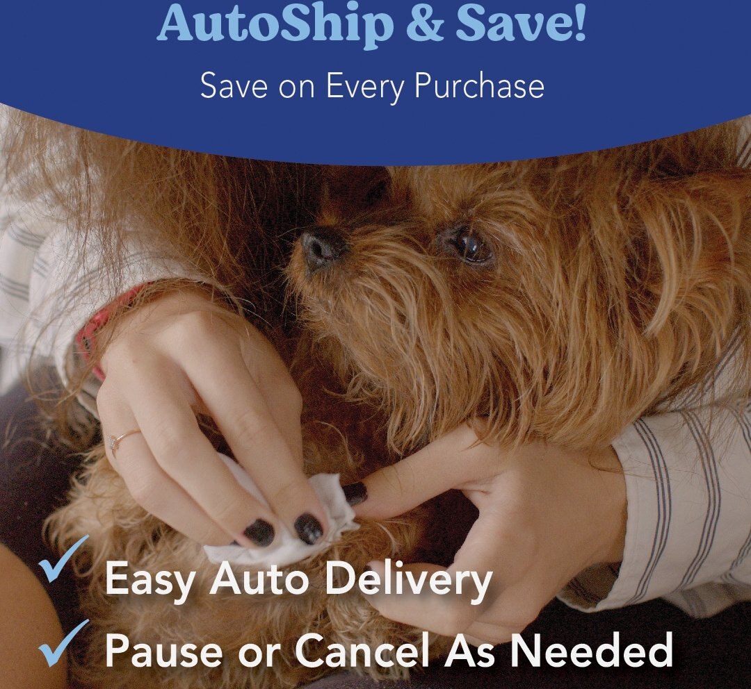 ANGELS' EYES Face Eye & Paw Cleansing & Tear Stain Wipe for Dogs & Cats ...