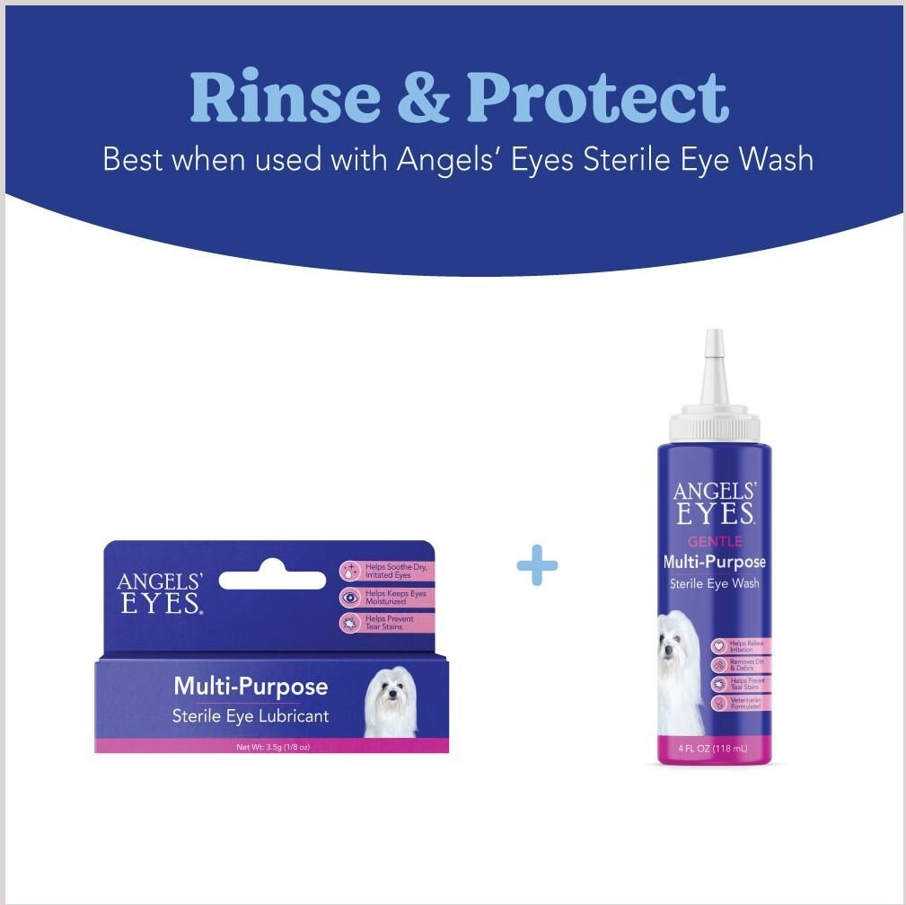 ANGELS' EYES Multi-Purpose Sterile Dog & Cat Eye Lubricant, 3.5-g tube ...