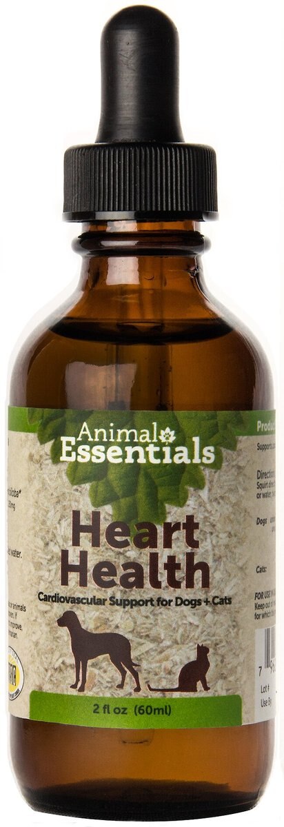 ANIMAL ESSENTIALS Heart Health Cardiovascular Support Dog & Cat ...
