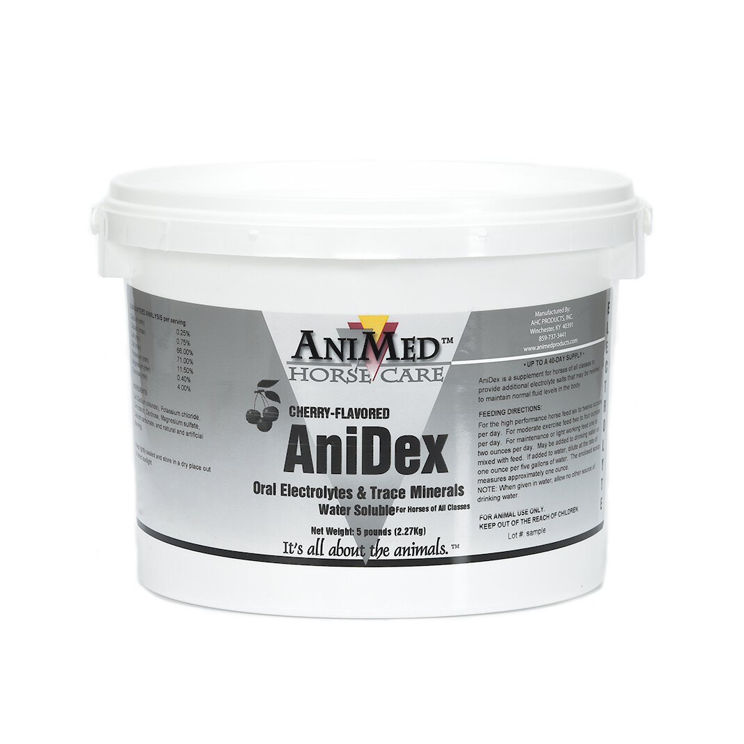 Product Reviews for ANIMED Anidex Cherry-Flavored Horse Supplement, 5 ...