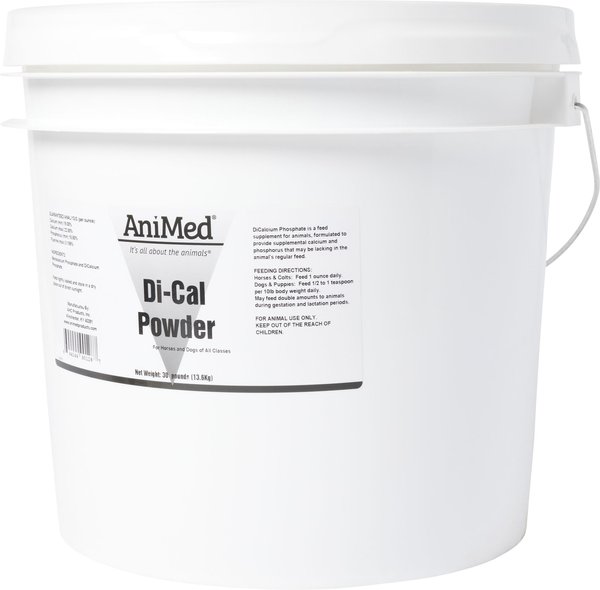 ANIMED Di-Cal Powder Horse Supplement, 30-lb tub - Chewy.com