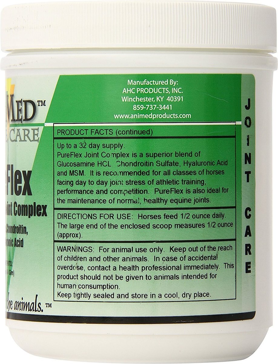 Out of Stock - ANIMED PureFlex Joint Complex Powder Horse Supplement ...