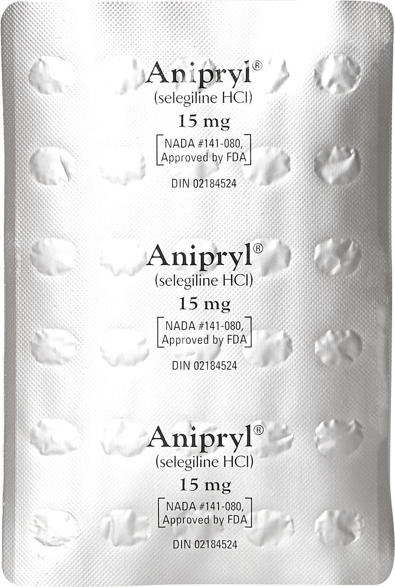 ANIPRYL (Selegiline HCl) Tablets for Dogs, 30 tablets, 15-mg - Easy ...