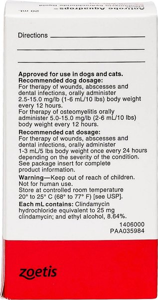 Discontinued - ANTIROBE Aquadrops (Clindamycin HCl) Oral Solution for ...