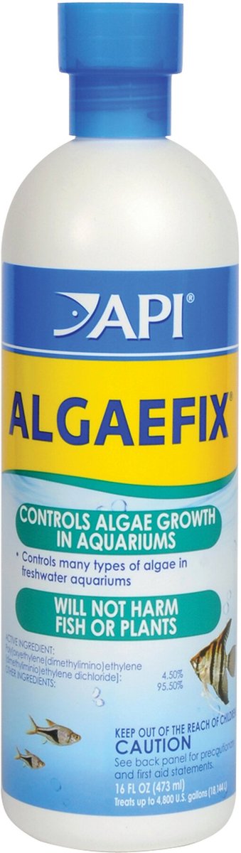 API Algaefix Algae Control Aquarium Solution, 16-fl oz bottle - Chewy.com