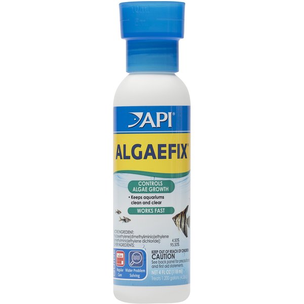 API Algaefix Algae Control Aquarium Solution, 4-fl oz bottle - Chewy.com