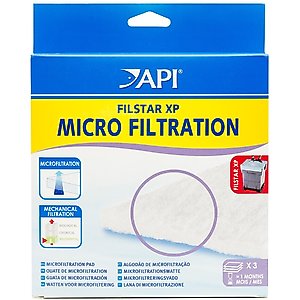 API Filstar XP Microfiltration Aquarium Canister Filter Filtration Pads ...