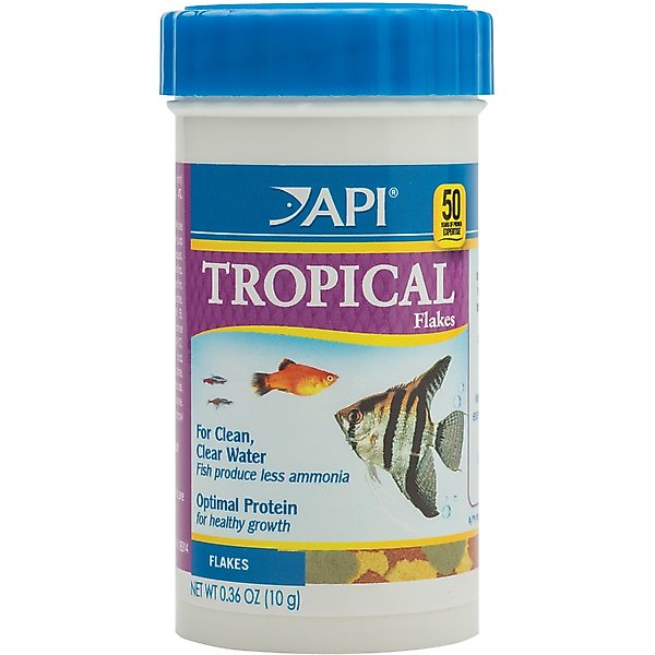 API Flakes Tropical Fish Food, .36-oz bottle - Chewy.com