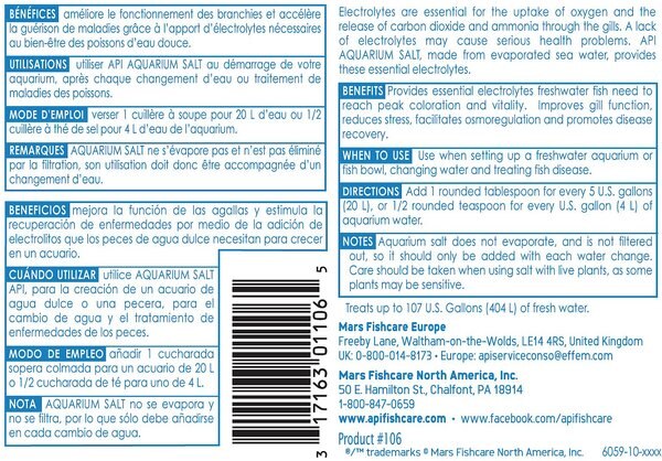 API Freshwater Aquarium Salt, 16-oz carton - Chewy.com