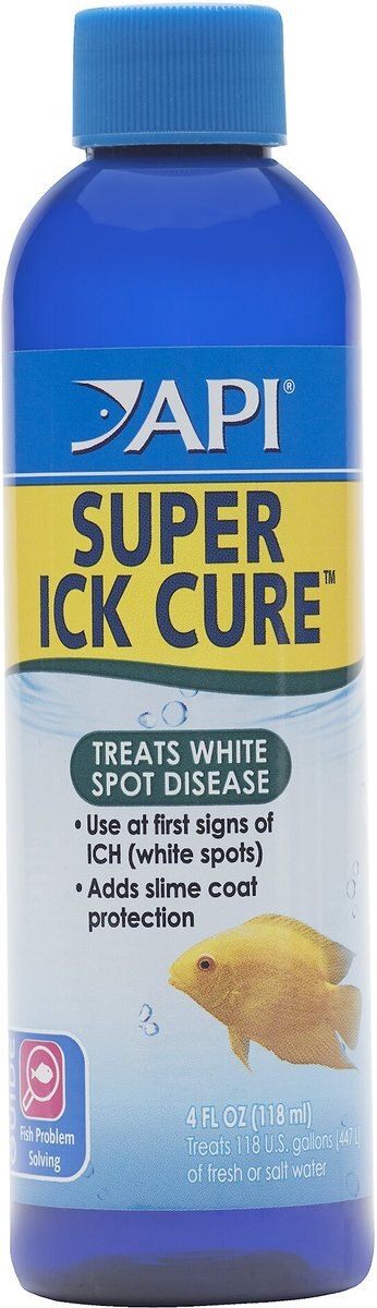 API LIQUID SUPER ICK CURE Freshwater & Saltwater Fish Medication, 4-oz ...