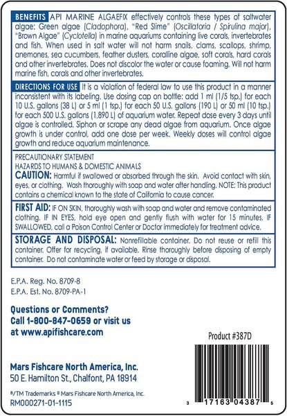 API Marine ALGAEFIX Algae Control 16-fl oz bottle - Chewy.com
