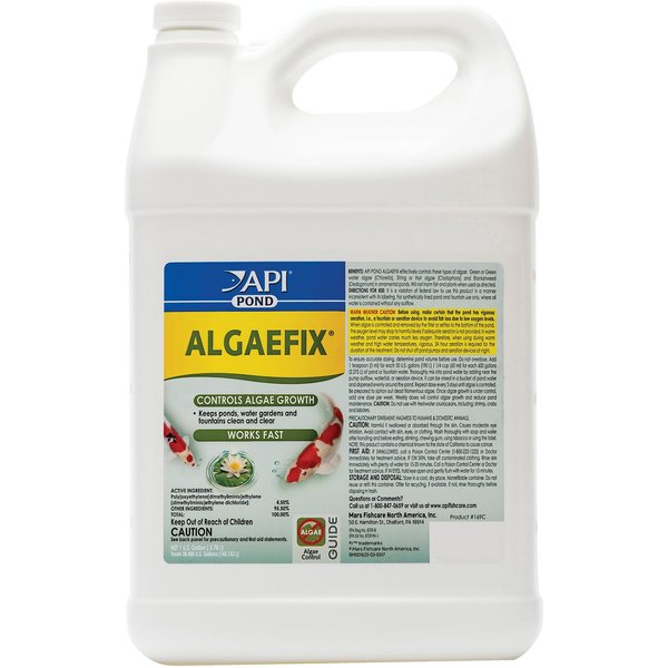 API Pond Algaefix Algae Control Solution, 1-gal bottle - Chewy.com