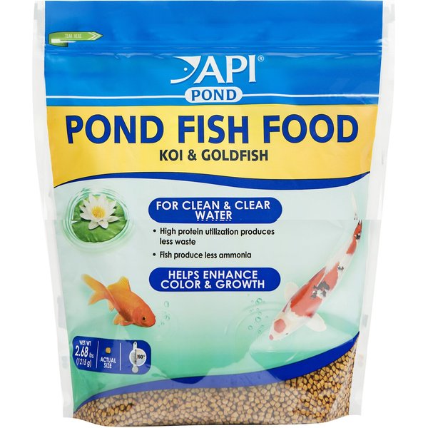 TETRA Pond Sticks Goldfish & Koi Fish Food, 2.65-lb bucket - Chewy.com