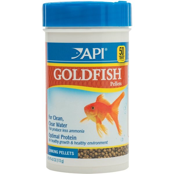 OMEGA ONE Medium Sinking Goldfish Pellets Fish Food, 4.2-oz jar - Chewy.com