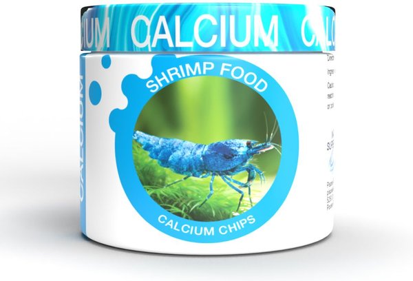 AQUA NATURAL Shrimp Calcium Fish Food, 1.94-oz tub - Chewy.com