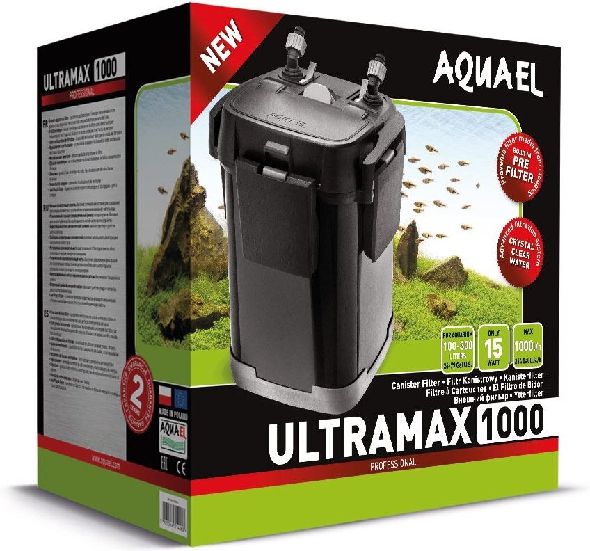 AQUAEL Ultramax 1000 External Water Filter - Chewy.com