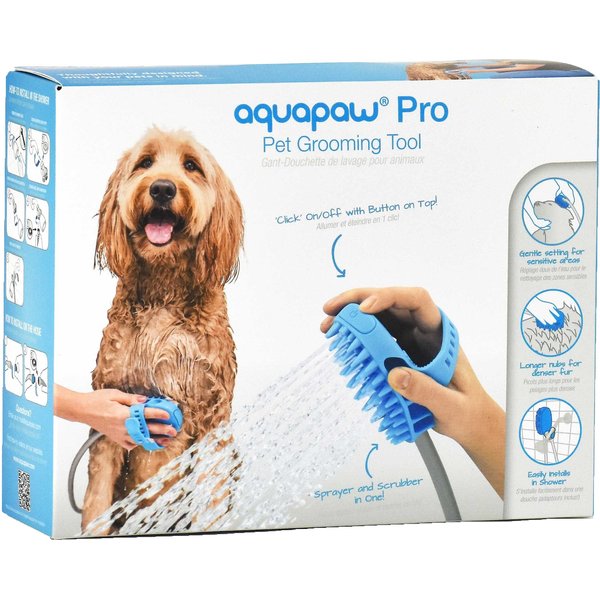 RINSEROO Bathe Anywhere Pet Rinser Hose Attachment, 6-ft, Blue - Chewy.com