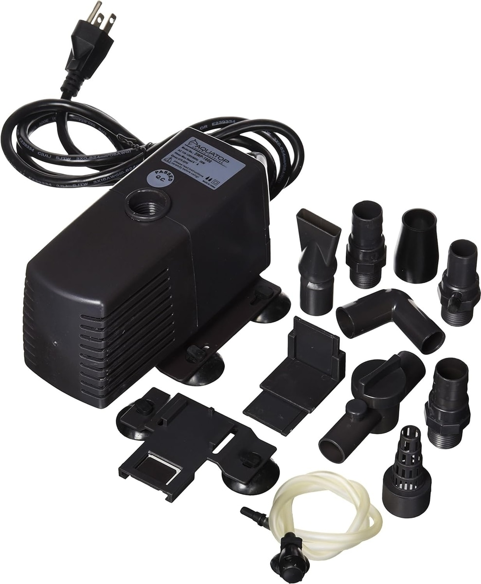 AQUATOP MaxFlow Submersible Aquarium Pump, 475 GPH - Chewy.com