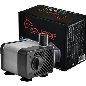 Out of Stock - AQUATOP Nano Submersible Aquarium Pump, 80 GPH - Chewy.com