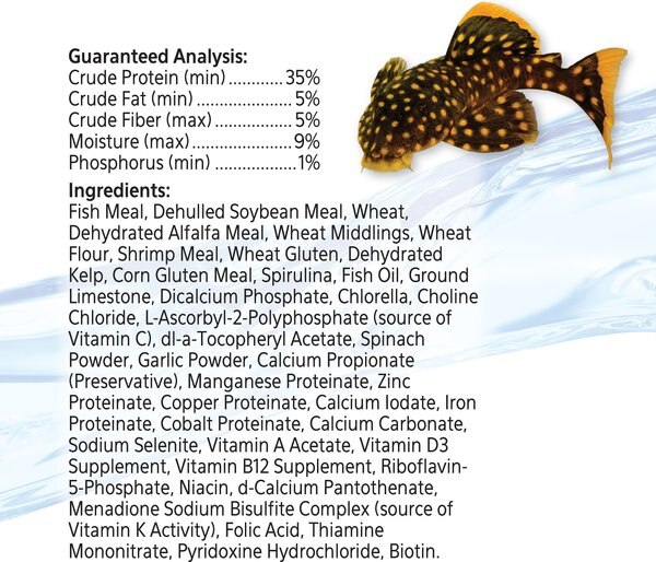 AQUEON Algae Rounds Bottom Feeder Fish Food, 3-oz bag - Chewy.com