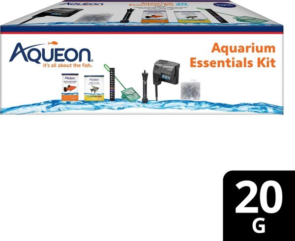 AQUEON Fish Aquarium Essentials Kit, 20-gal - Chewy.com