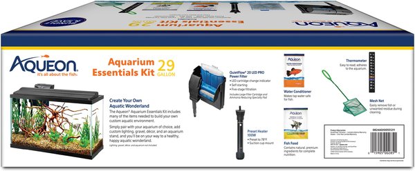 AQUEON Fish Aquarium Essentials Kit, 29-gal - Chewy.com