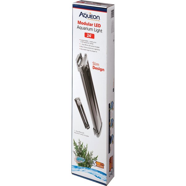 AQUEON Freshwater Aquarium Clip-On LED Light - Chewy.com