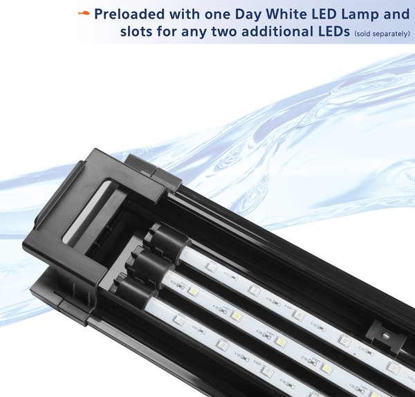 AQUEON LED Aquarium Light Fixture, 30-in - Chewy.com