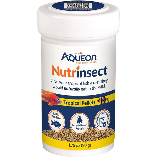 AQUEON Tropical Freshwater Fish Food Feeder, 7-day, 1 count - Chewy.com