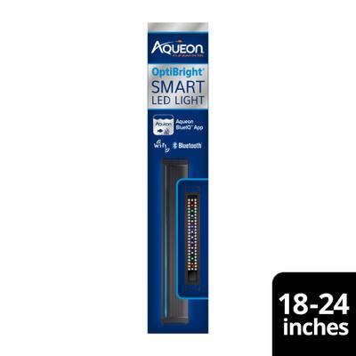 AQUEON OptiBright SMART LED Light Fixture, Black, 18 to 24-in - Chewy.com