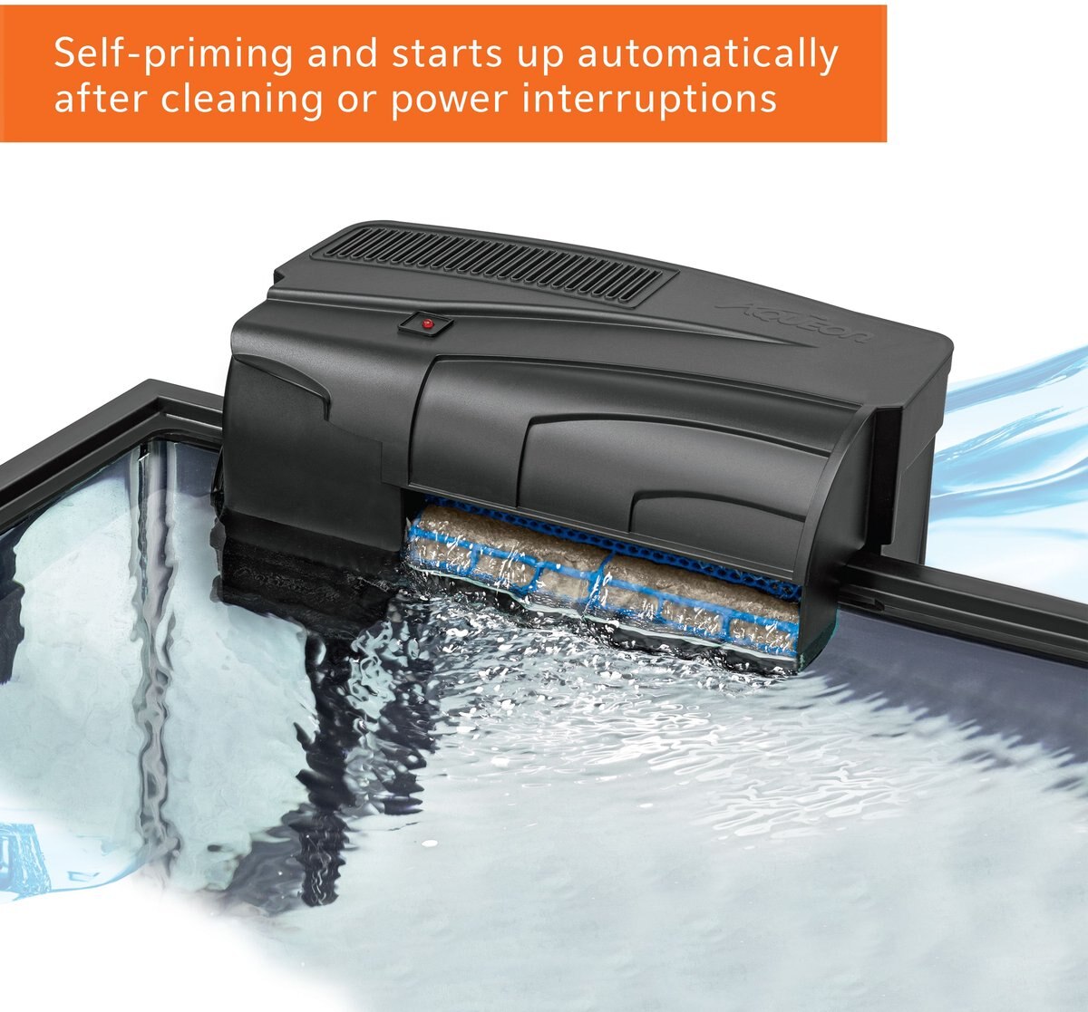 Out of Stock - AQUEON QuietFlow LED PRO Aquarium Power Filter, Size 75 ...