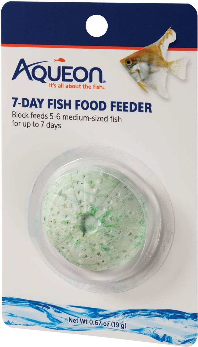 AQUEON Tropical Freshwater Fish Food Feeder, 7-day, 1 count - Chewy.com
