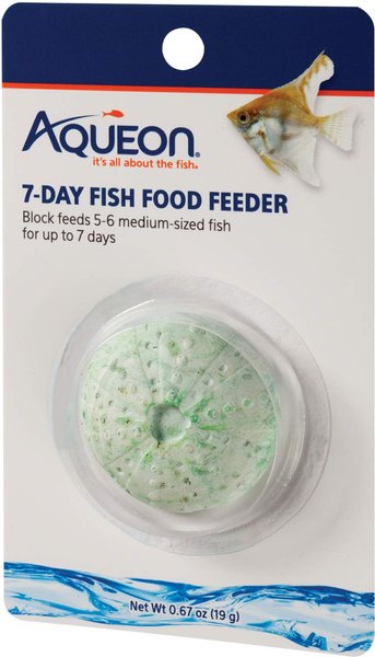 AQUEON Tropical Freshwater Fish Food Feeder, 7-day, 1 count - Chewy.com