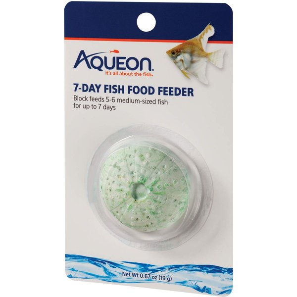 AQUEON Tropical Freshwater Fish Food Feeder, 7-day, 1 count - Chewy.com