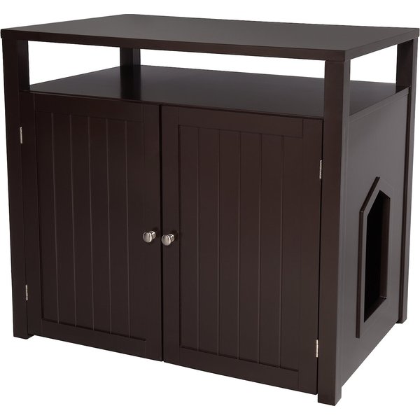 ARF PETS Enclosed Table Cat Litter Box - Chewy.com