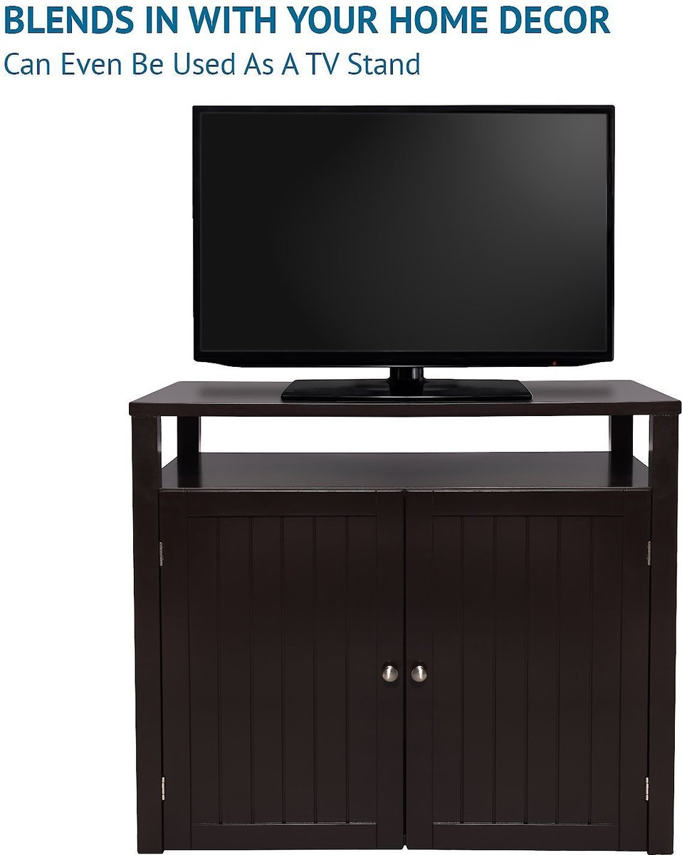 ARF PETS Enclosed Table Cat Litter Box - Chewy.com