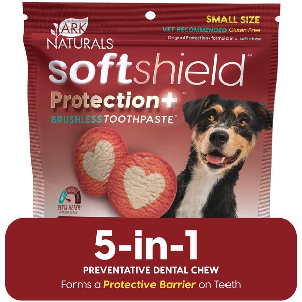 ARK NATURALS Brushless Toothpaste Mini Dental Dog Treats, 4-oz bag ...