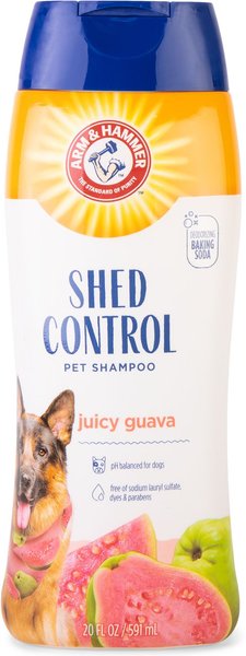 ARM & HAMMER PRODUCTS Juicy Guava Shed Control Dog Shampoo, 20-fl oz ...