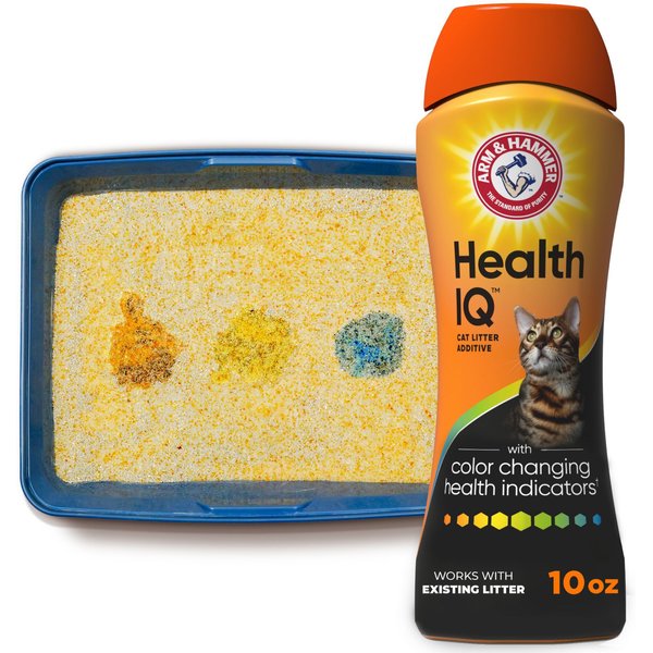 ARM & HAMMER LITTER Health IQ Cat Litter Additive with Color Changing ...