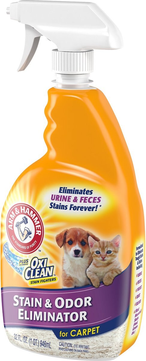 Out of Stock - ARM & HAMMER LITTER Plus Oxiclean Pet Stain & Odor Eliminator, 32-fl oz - Chewy.com