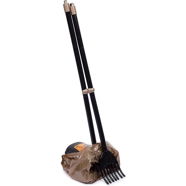 ARM & HAMMER Swivel Bin & Rake Backyard Waste Pickup - Chewy.com