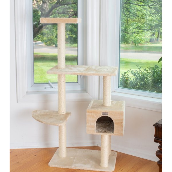Discontinued - ON2PETS 5-Level Wall-Mounted Activity 72-in Sisal Cat ...